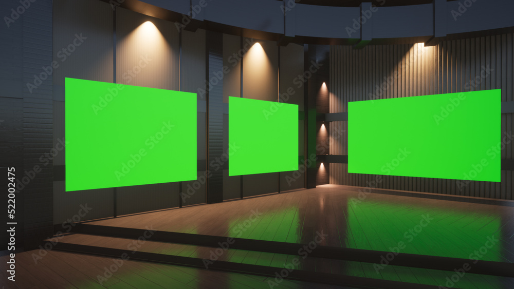 Virtual Studio Background set illustration ilustração do Stock | Adobe ...