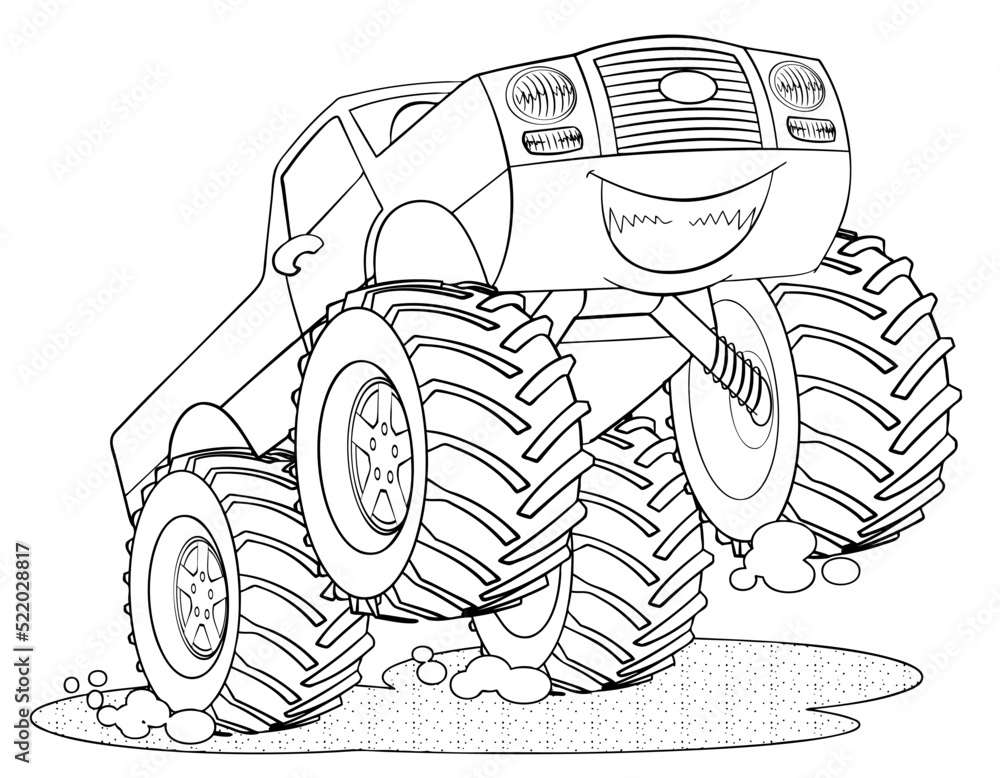 Drag Race Truck Coloring Pages Coloring Pages