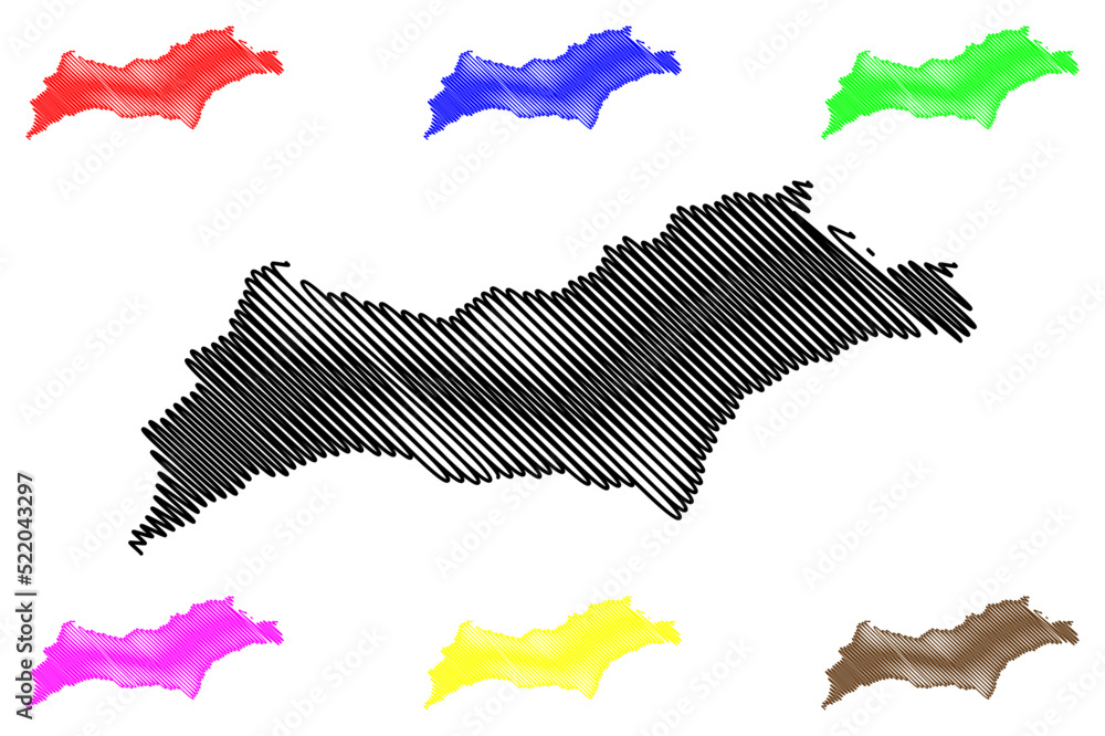 Wetar island (Republic of Indonesia, South East Asia, Barat Daya ...