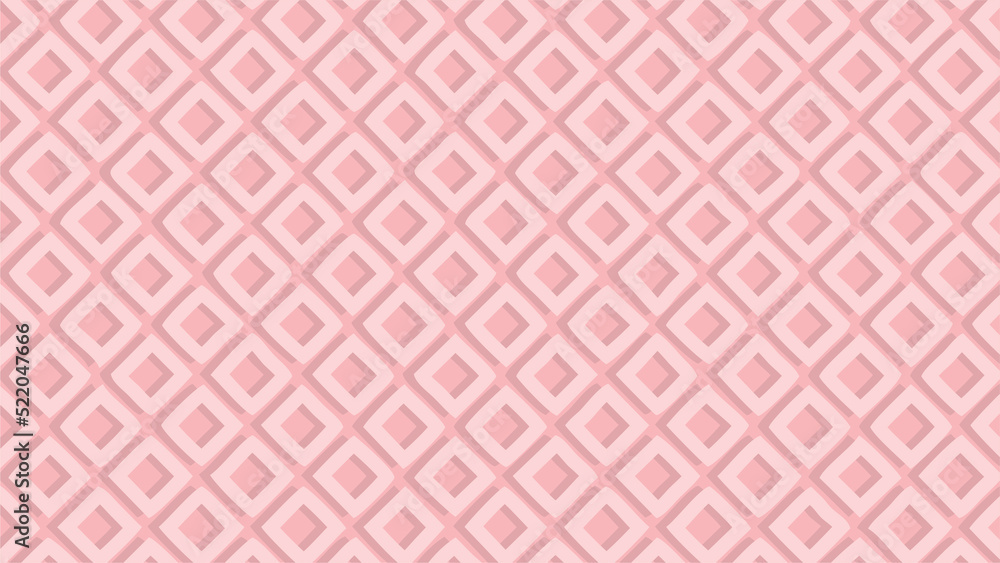 Abstract pink diamonds pattern background. Stock Illustration | Adobe Stock