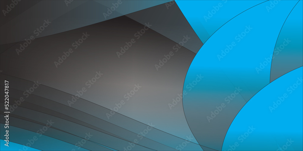 3d abstract, light, blue, black, design, wallpaper, illustration ...