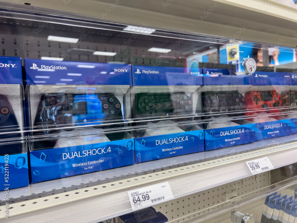 Seattle, WA USA - circa August 2022: Angled, selective focus on ...