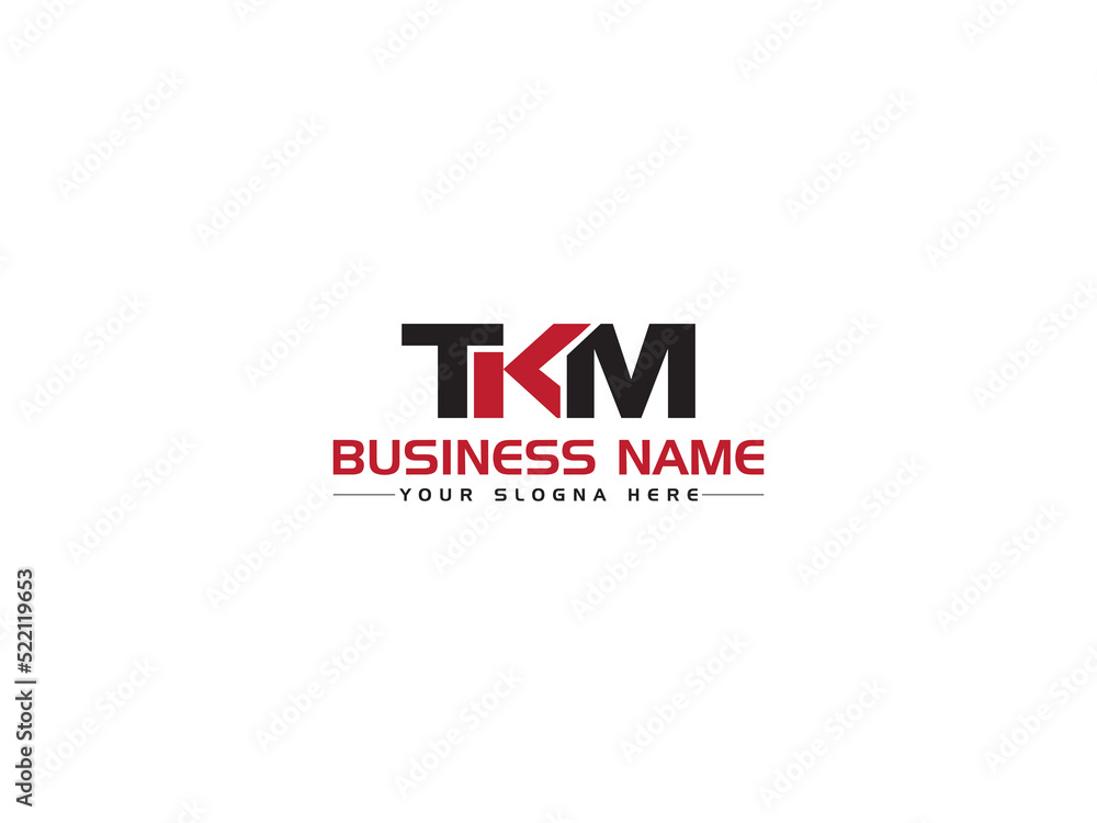 Monogram TKM Logo Icon Vector, Colorful TK Logo Letter Vector Image ...