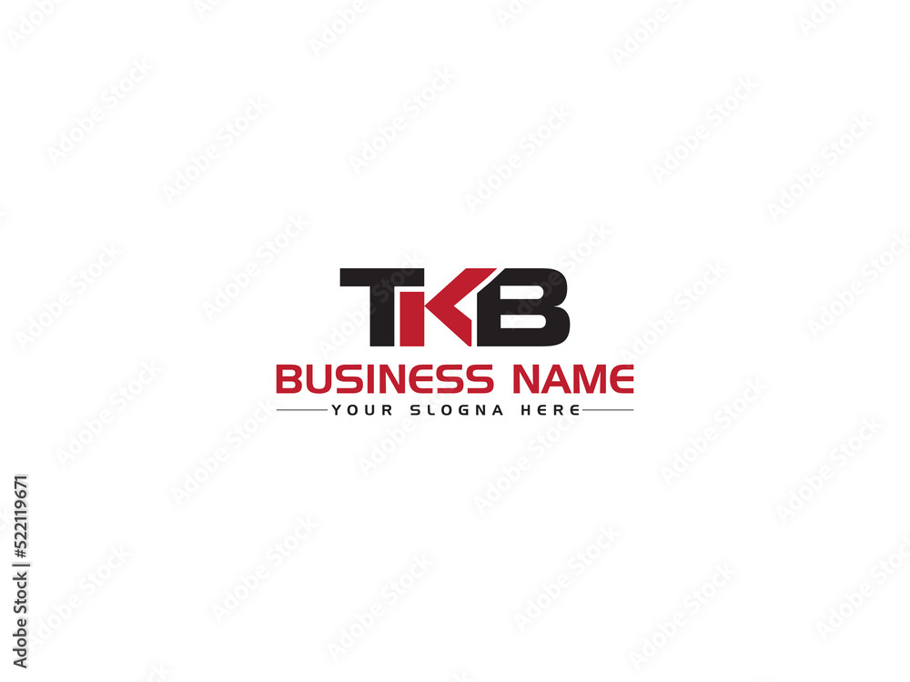 Monogram TKB Logo Icon Vector, Colorful TK Logo Letter Vector Image ...
