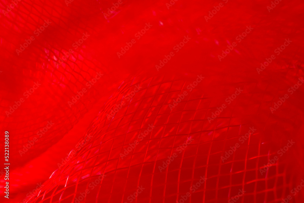 Bright red abstract grid netting waves background Stock Photo | Adobe Stock