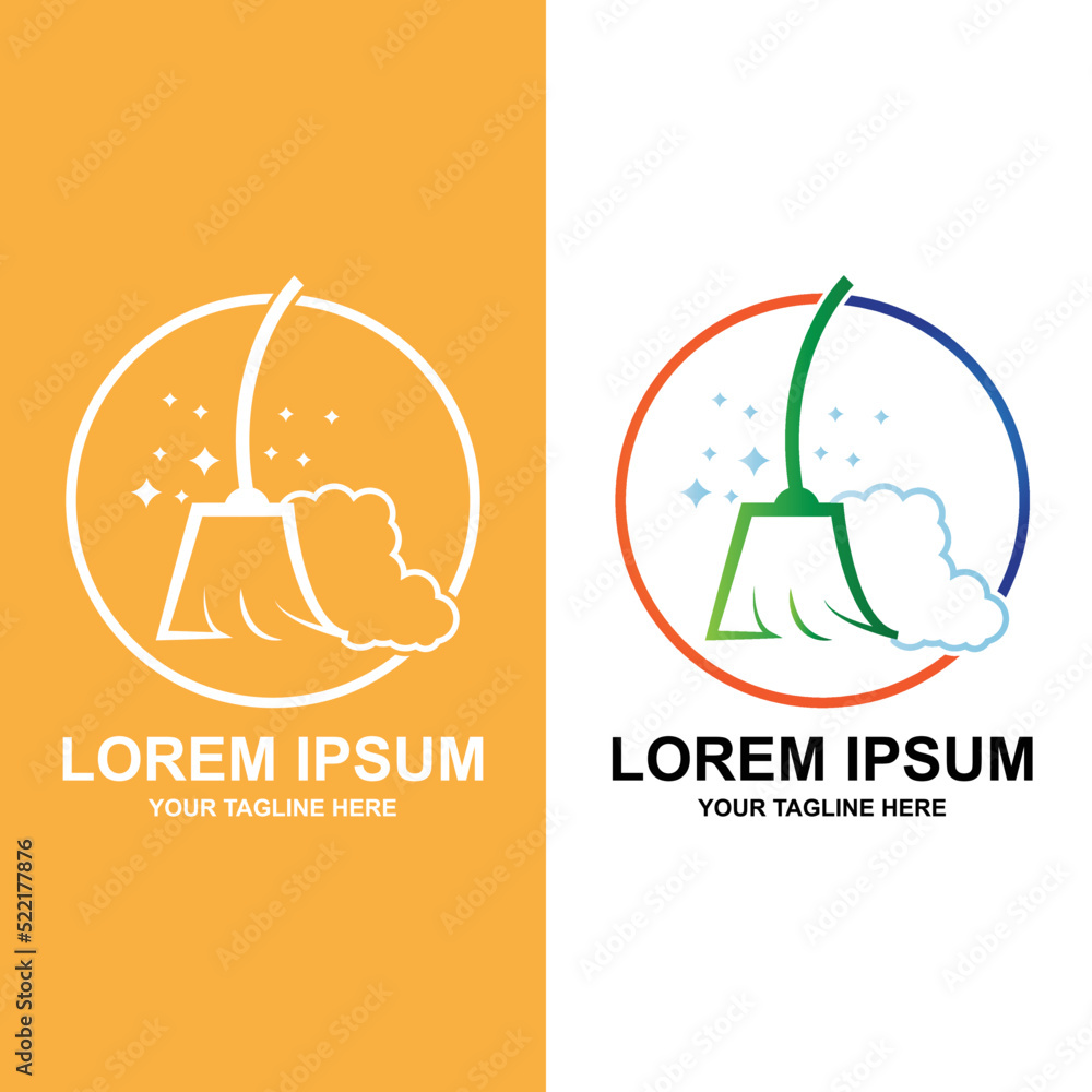 Hygiene Logo Design, Home And Earth Health Illustration Stock Vector ...