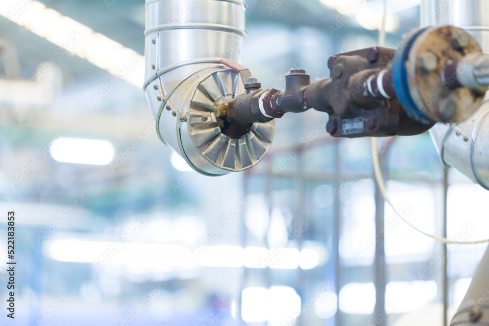 Machines and control devices in industrial plants Stock Photo | Adobe Stock