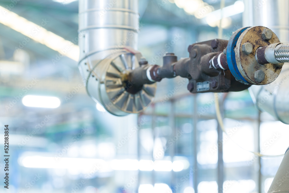 Machines and control devices in industrial plants Stock Photo | Adobe Stock