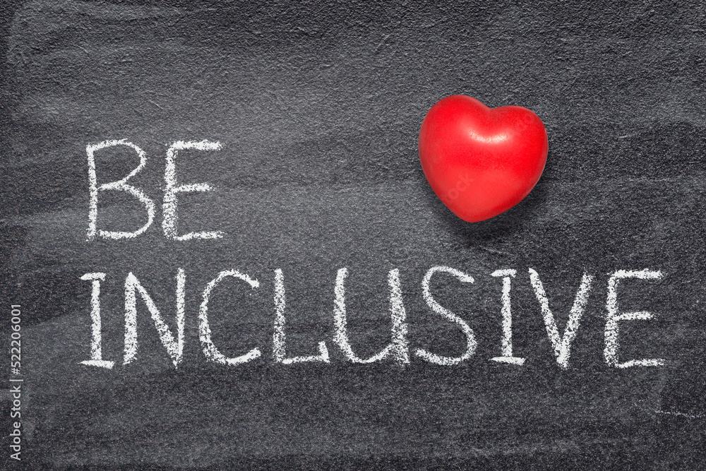 be inclusive heart Stock Photo | Adobe Stock