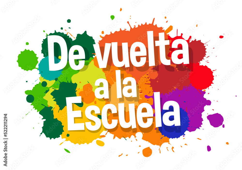 De vuelta a la escuela Stock Vector | Adobe Stock