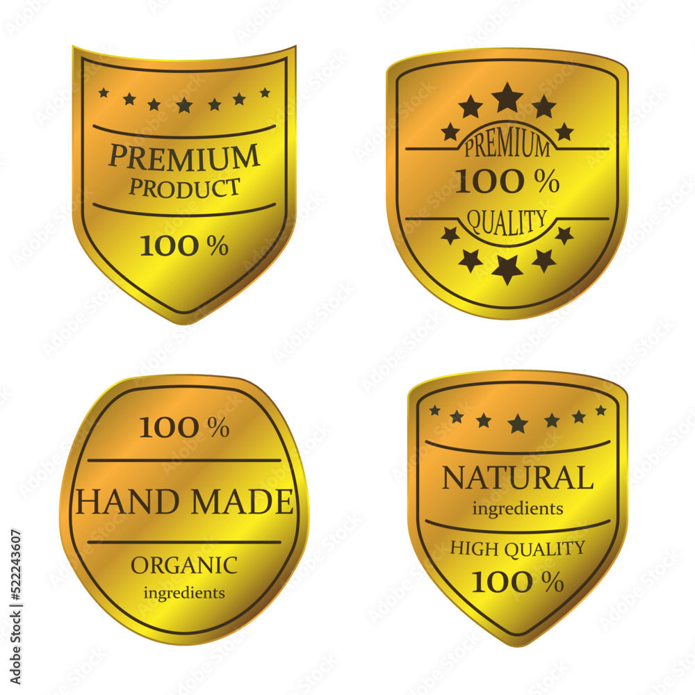 Vector set of design elements, logo templates, icons and badges for ...