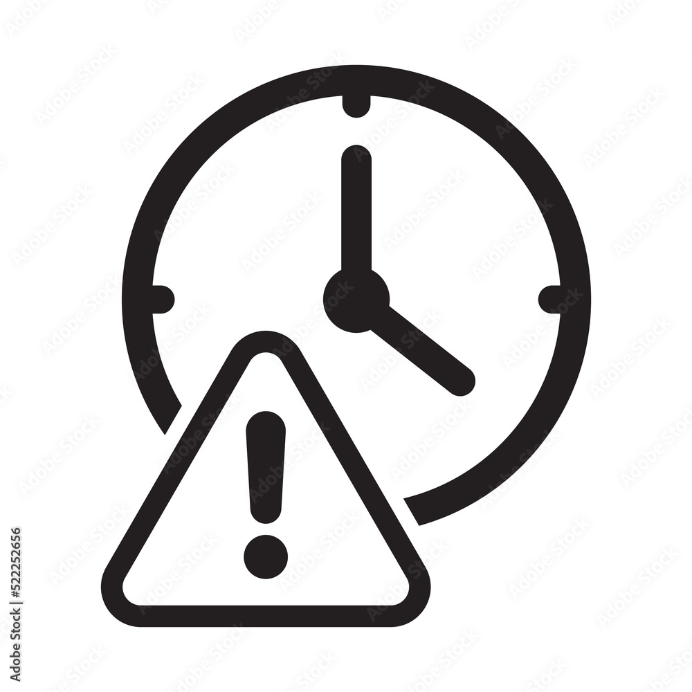 Expiry icon. Expired icon, notice vector icon. Stock Vector | Adobe Stock