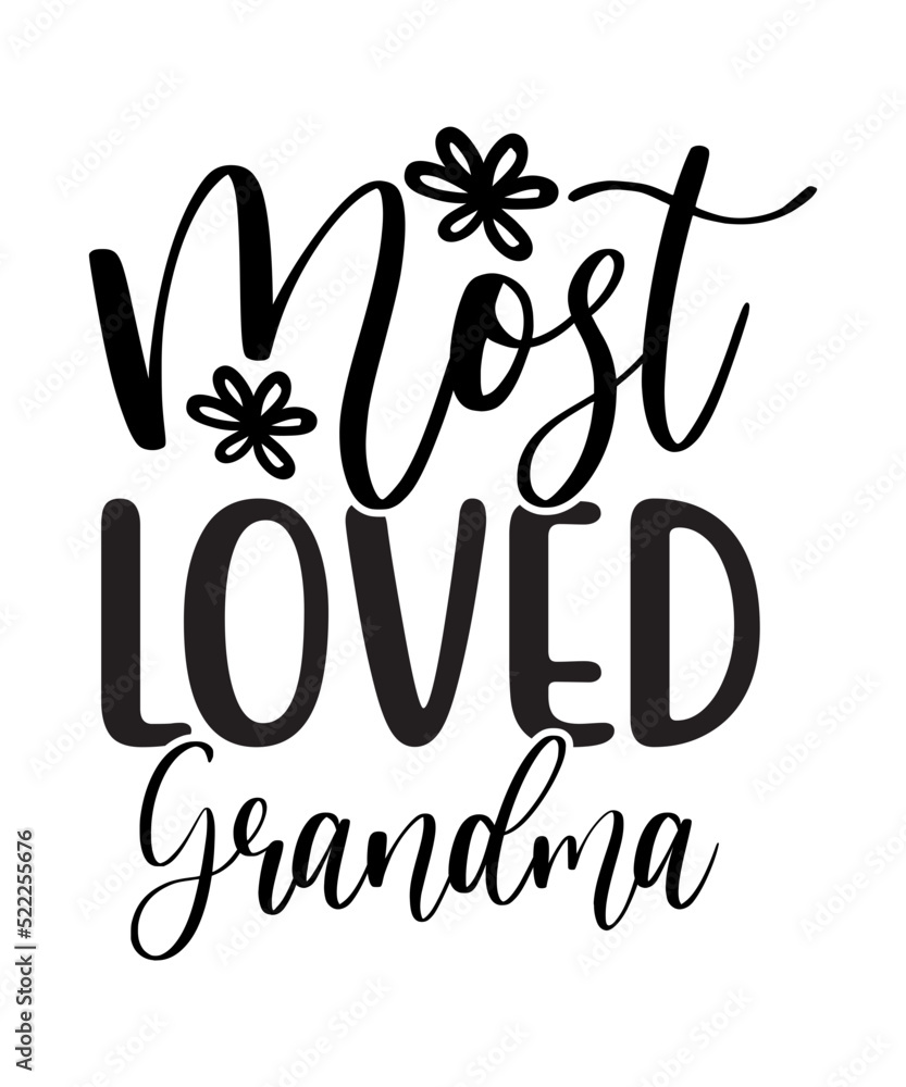 Grandma Svg Bundle Grandma Shirt Svg Blessed Grandma Svg