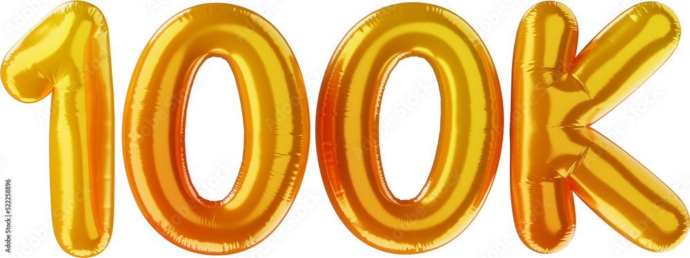 Premium Party Numeric Balloon 3D Icon with High Resolution on isolated ...