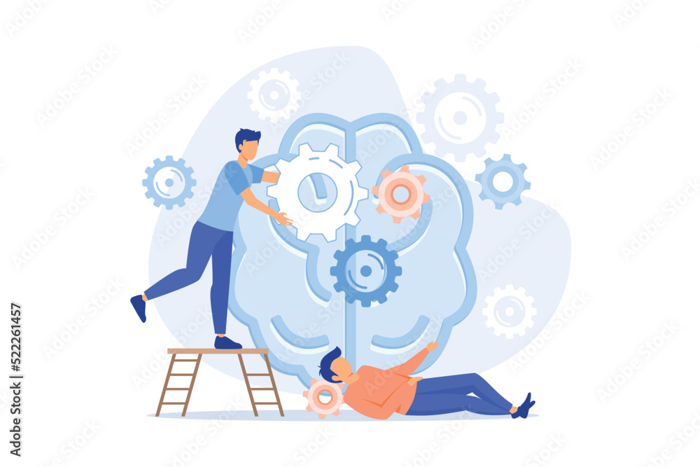 Vetor de Psychological manipulation Mental abuse, dark psychology ...