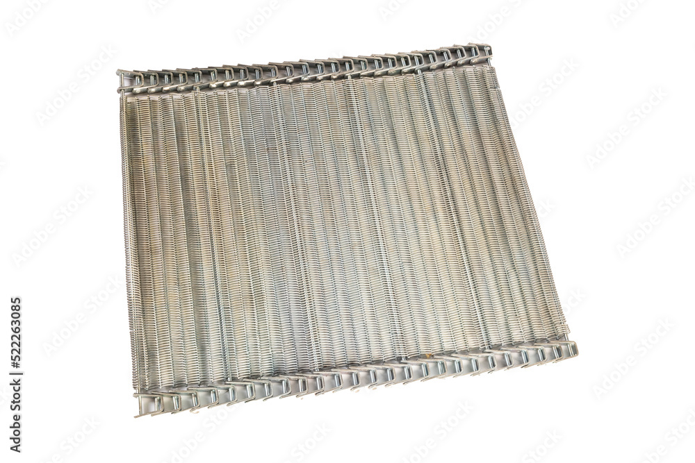 Mesh. A mesh is a barrier made of connected strands of metal, fibers ...