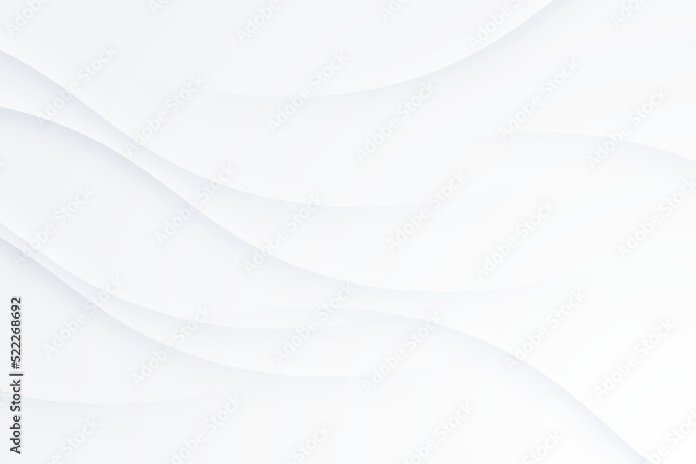 Neutral abstract background. Minimal poster template with wave shapes ...