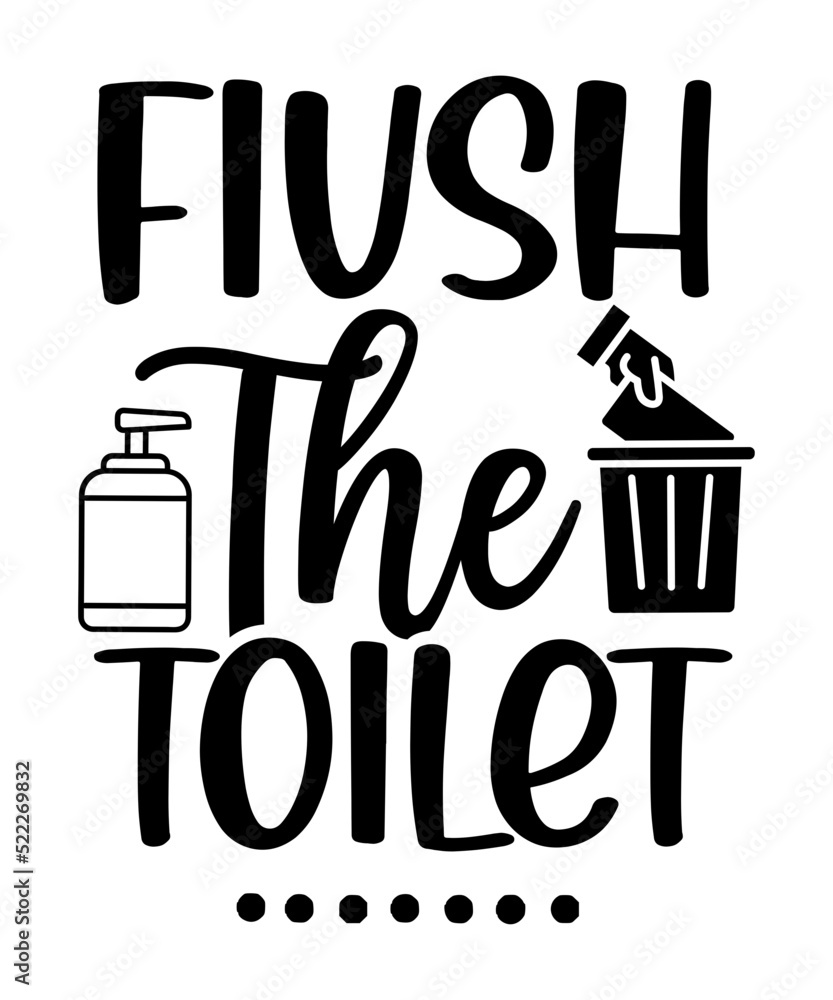 Bathroom Svg Bathroom Svg Bundle Bathroom Sign Svg Washroom Svg