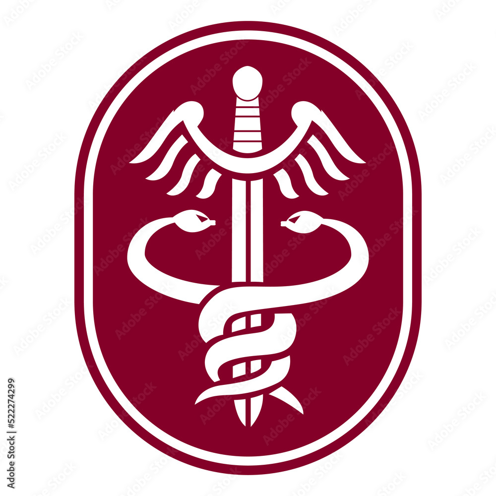 The United States Army Medical Command shoulder sleeve insignia ...