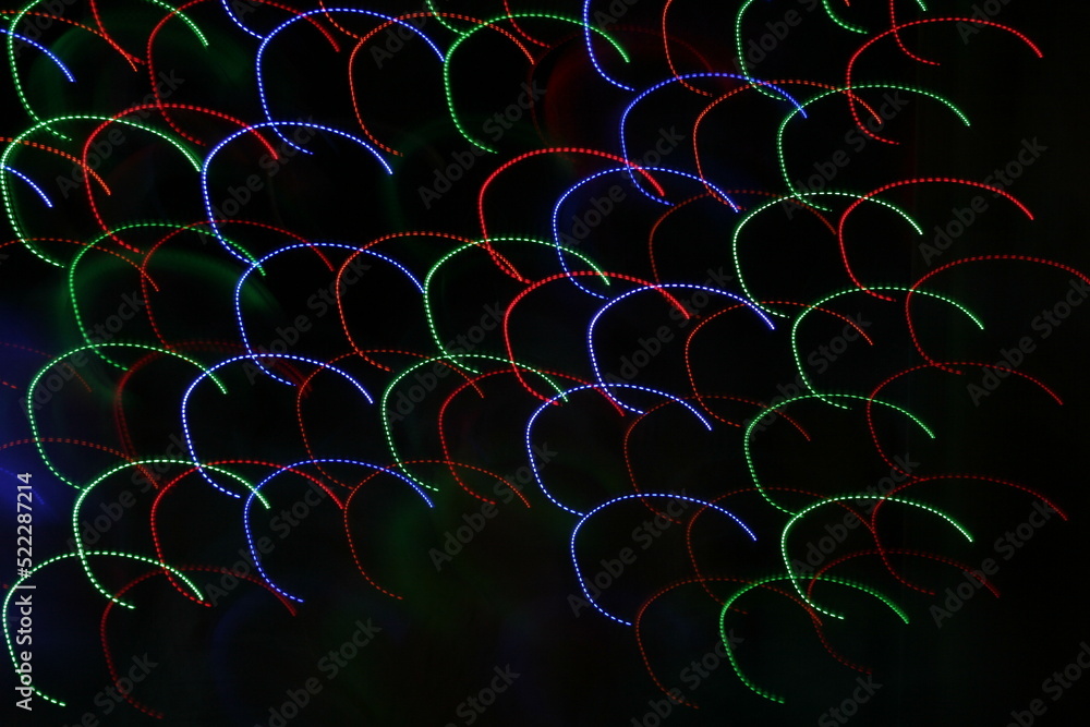 Luz dicroica de color con velocidad y movimiento de càmara produce ...