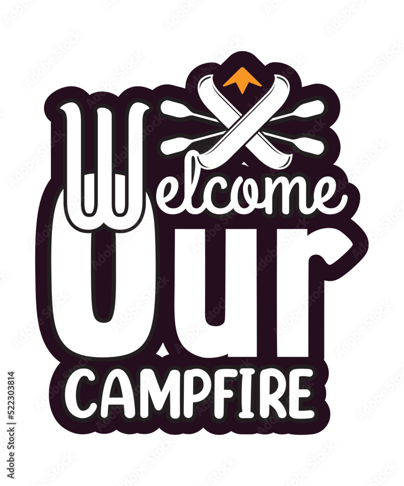 Camping Svg Camping Life Svg Campfire Svg Nature Svg Hiking Svg Camp