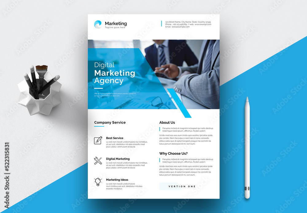 Creative Flyer Stock Template | Adobe Stock