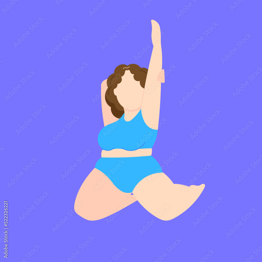 Beautiful female figure. Vector logo design template and illustration ...