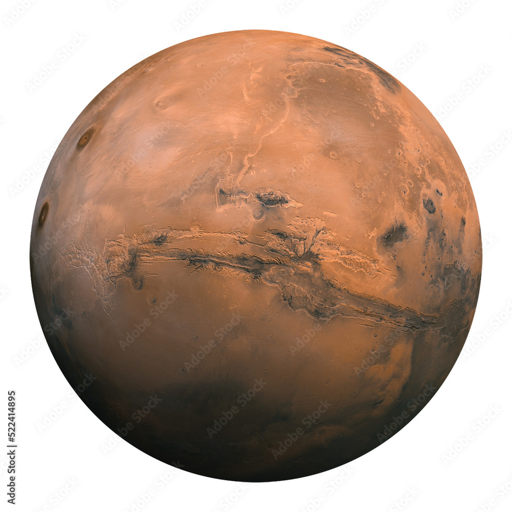 Mars on space background. Elements of this image furnished by NASA ...