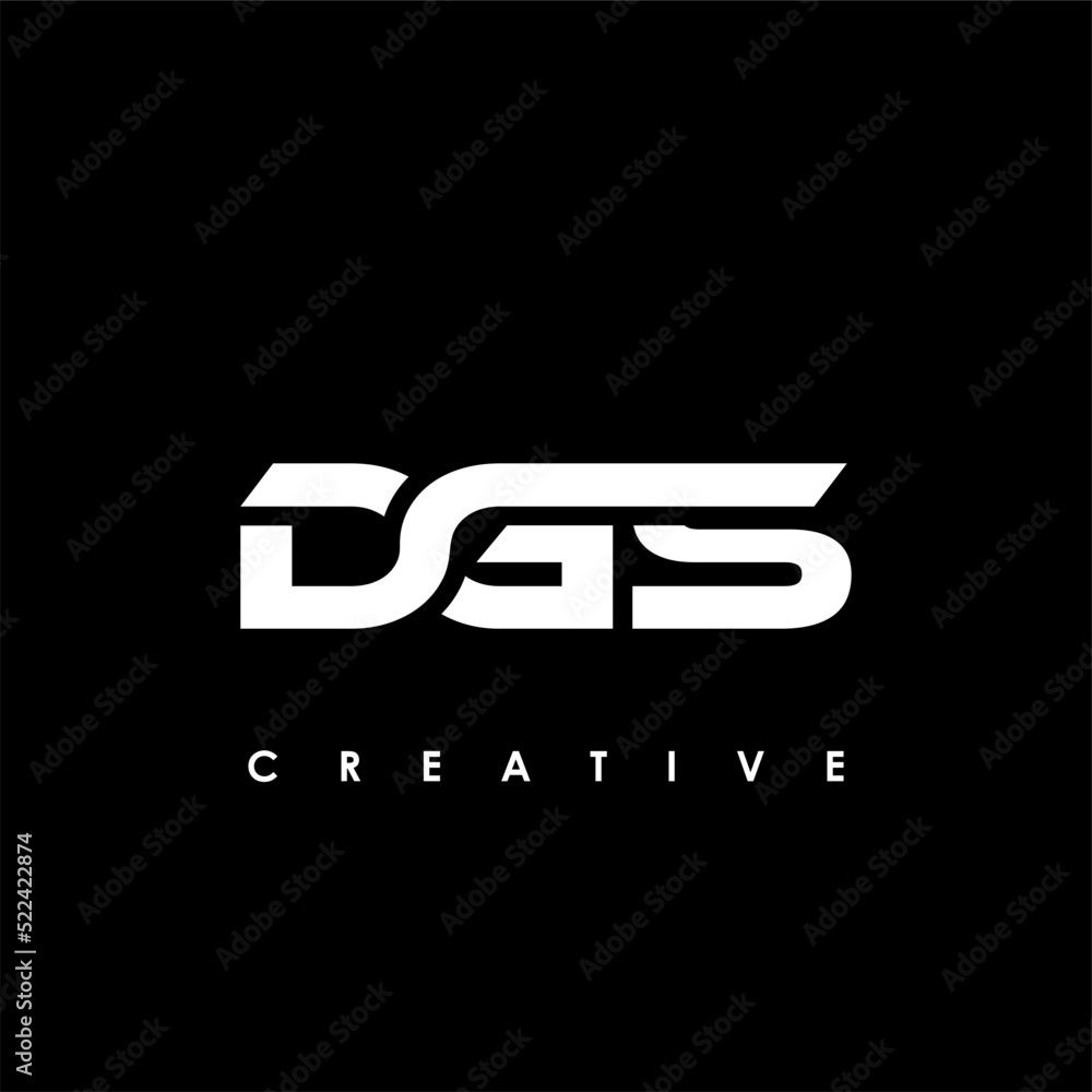 DGS Letter Initial Logo Design Template Vector Illustration Stock Vector | Adobe Stock