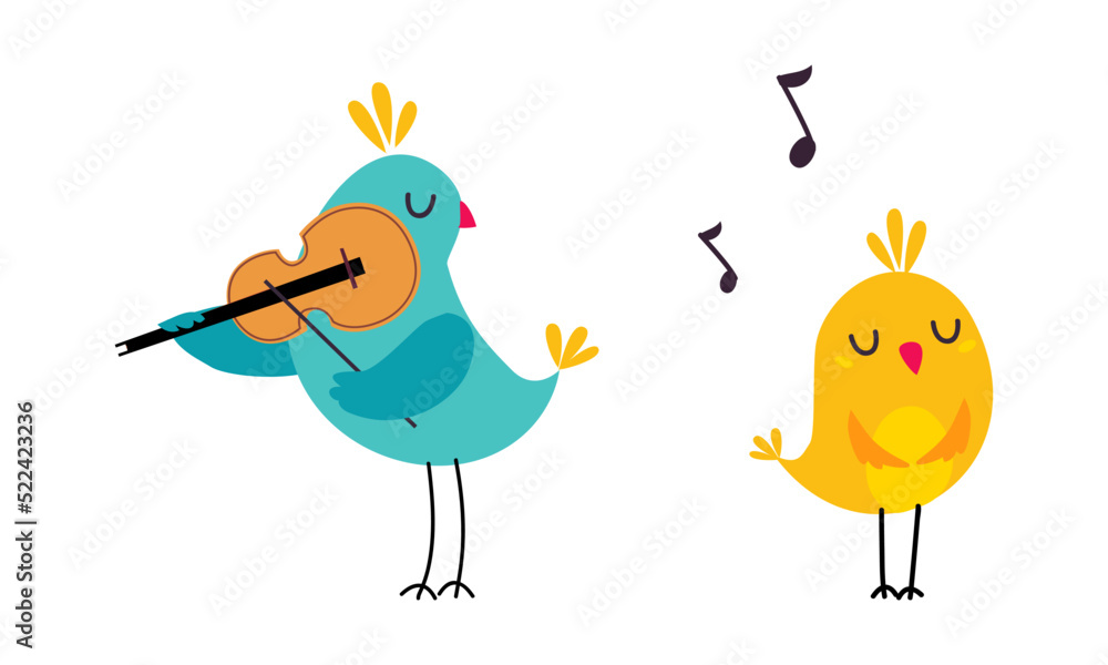 Animals Playing Instruments Drawings