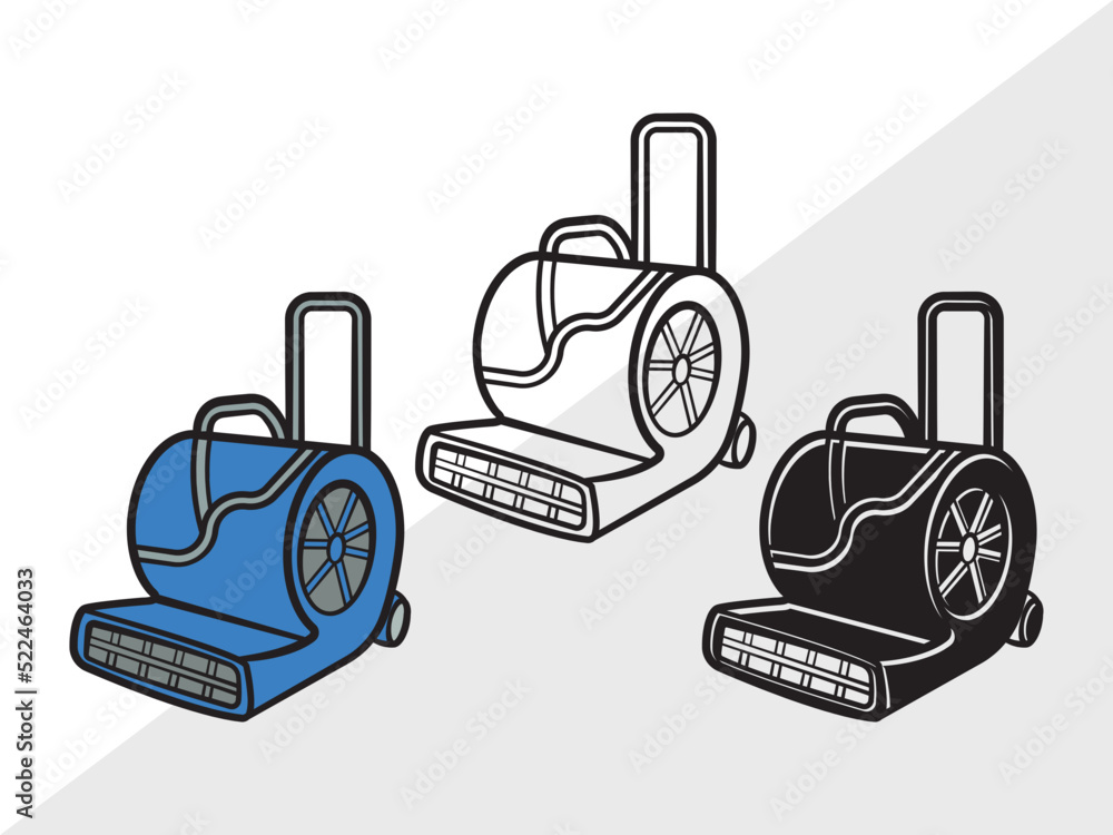 Blower Machine Clipart SVG | Blower Machine SVG | Leaf Blowers Svg ...
