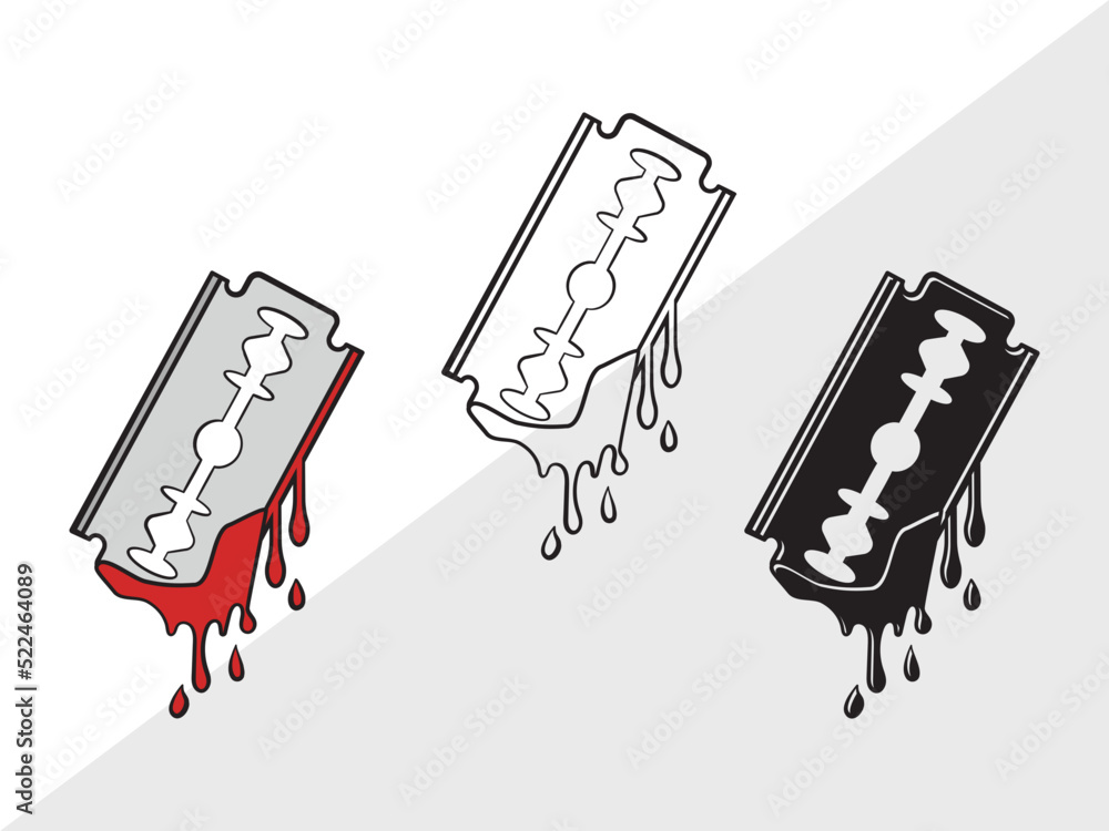 Blade Razor Clipart SVG | Blade Razor SVG | Blade Svg | Razor Svg ...