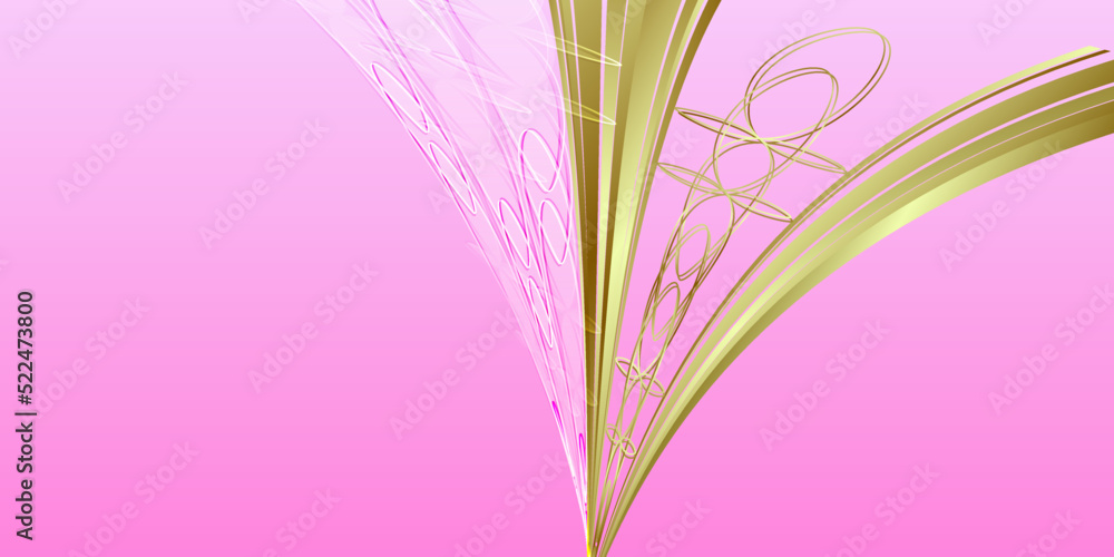 Luxury pink gold background vector design Stock Vector | Adobe Stock