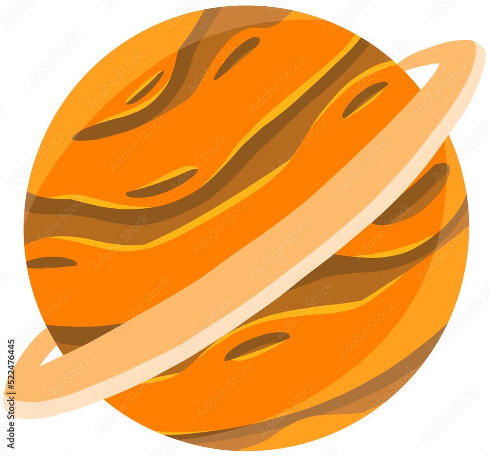 cartoon star space planet solar system Stock Illustration | Adobe Stock