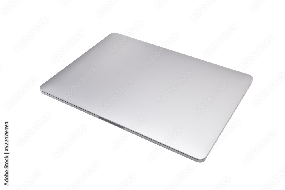 Closed laptop mockup, Cutout. Stock Photo | Adobe Stock