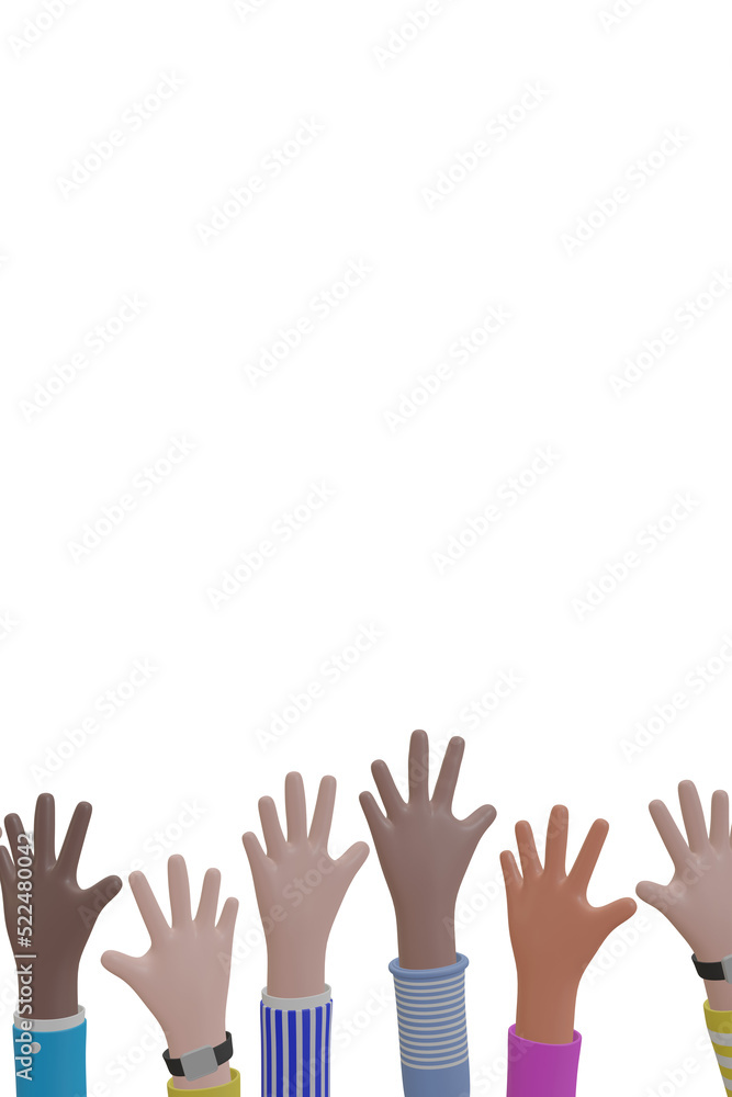 Cartoon-style global culture and world diversity or earth day as a ...