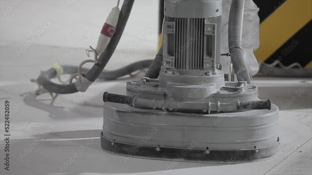 Concrete floor grinding machine. Concrete floor grinding with ...