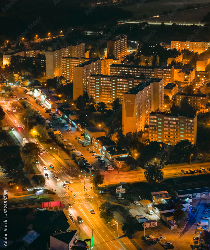 City at night Stock Photo | Adobe Stock