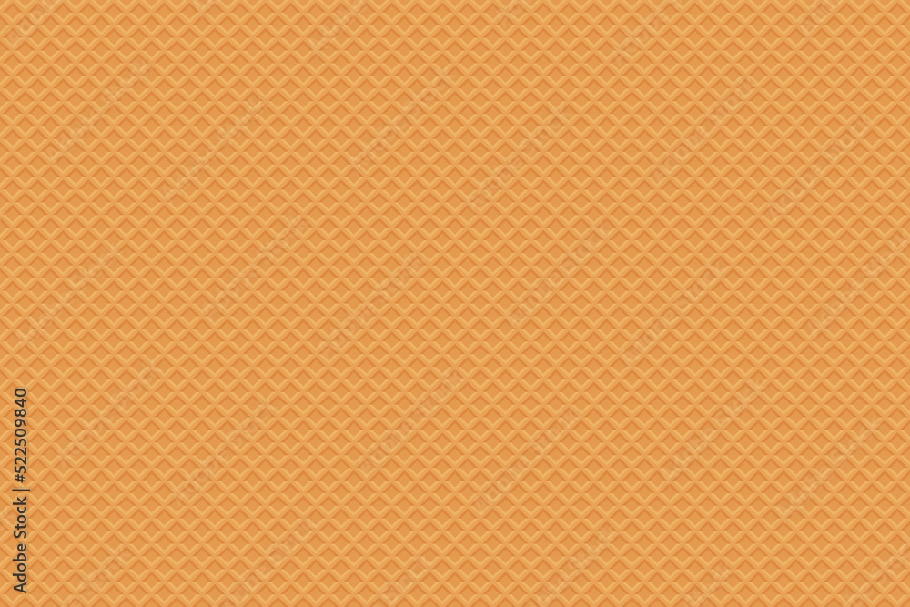 Waffle Texture Background Seamless Pattern For Mockup Stock Vector