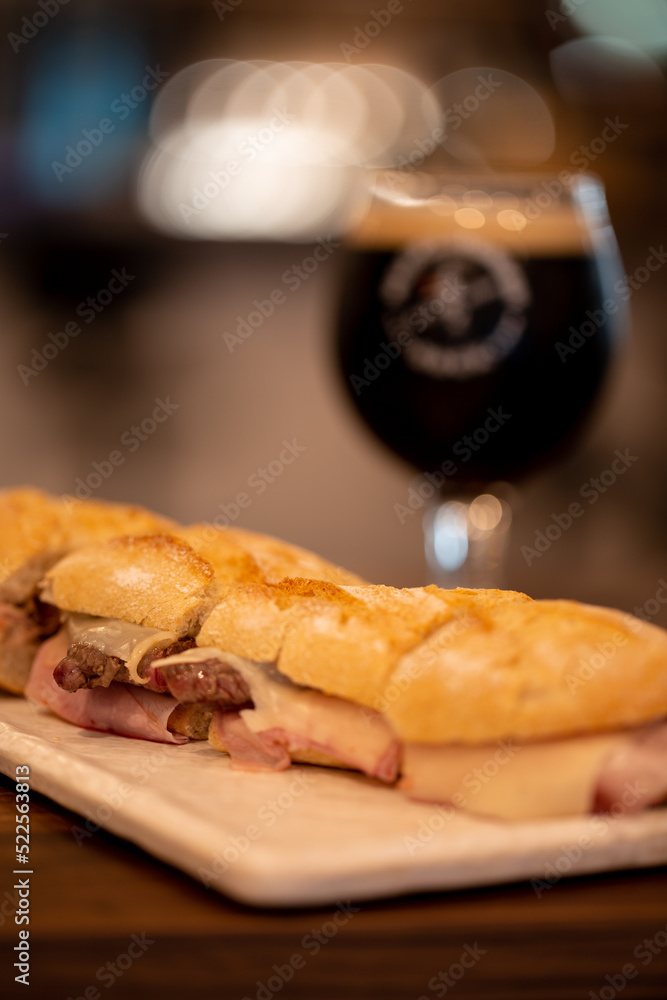 Steak Sandwich also known "Prego no Pao" a very famous Portuguese ...