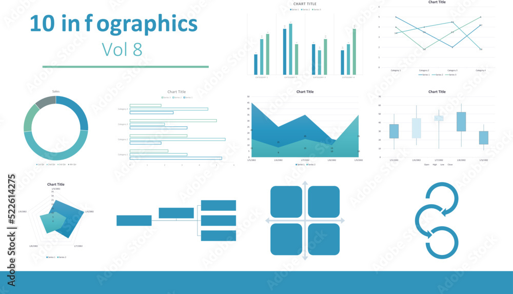 Infographic elements data visualization vector design template. It c be ...
