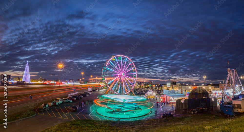 Amusement park Laval, Quebec, Canada Stock Photo | Adobe Stock