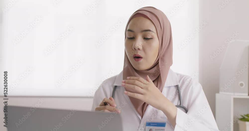 Islam arab GP video call talk share on telemedicine telehealth ...
