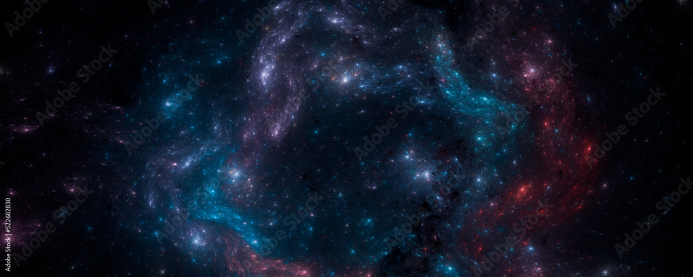Banner Star field background . Starry outer space background texture ...