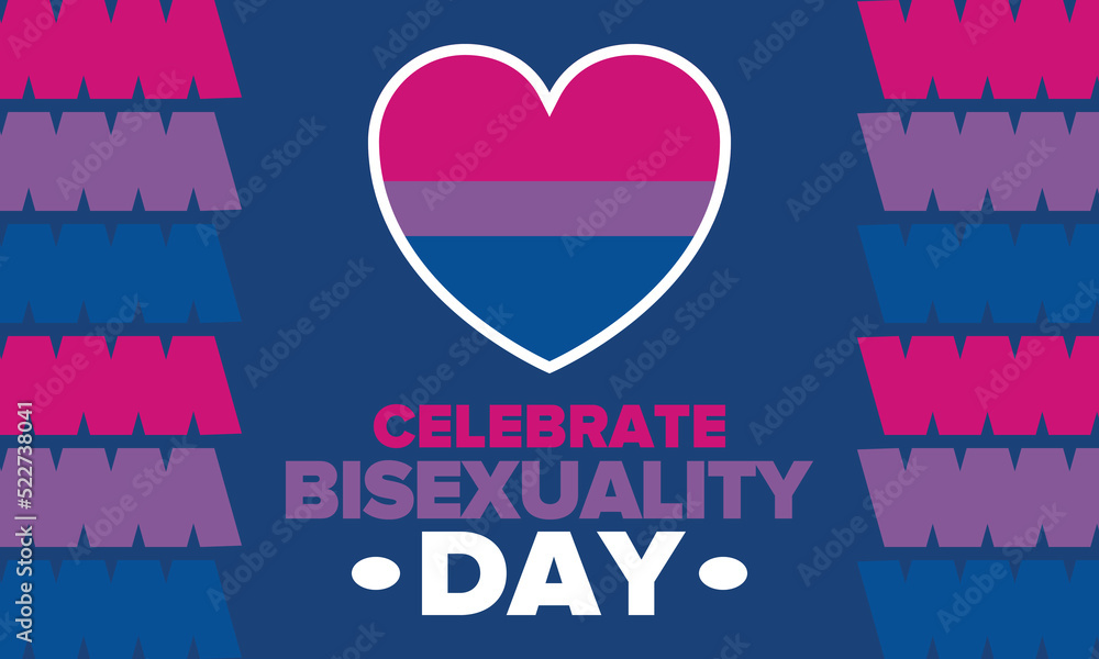 Celebrate Bisexuality Day. Bisexual Pride and Bi Visibility Day ...