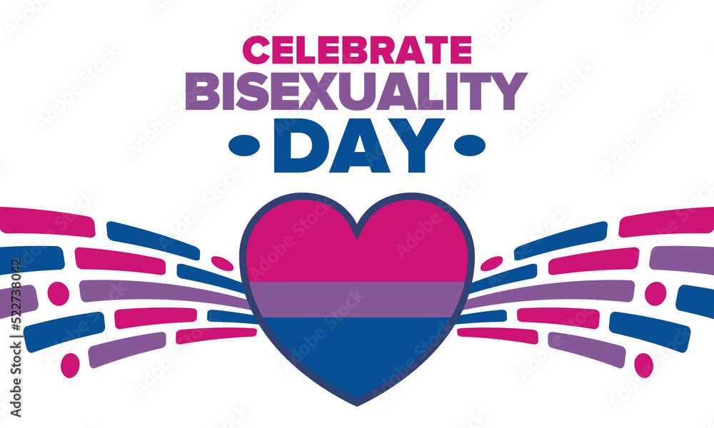 Celebrate Bisexuality Day. Bisexual Pride and Bi Visibility Day ...