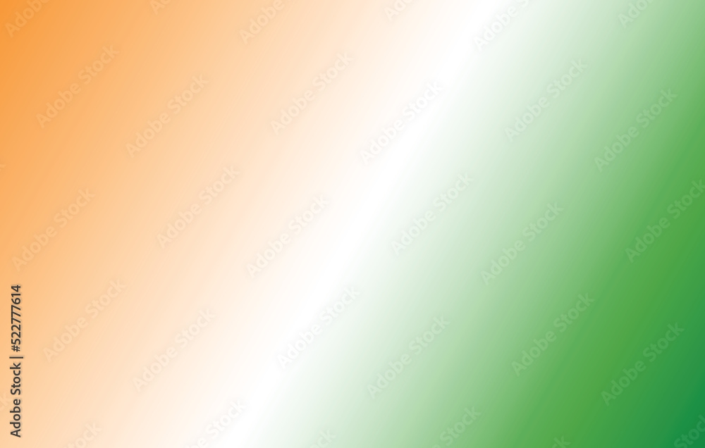 Photo & Art Print Indian tricolour gradient orange white green gradient ...