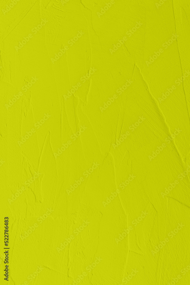 Saturated light pastel greenish yellow colored low contrast Concrete ...