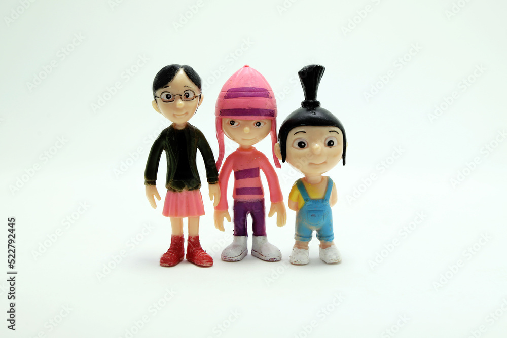 Agnes, Edith and Margo. Daughters of Gru from the movie Despicable Me ...
