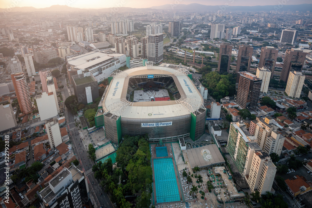 Soccer Stadium Sao Paulo Brazil